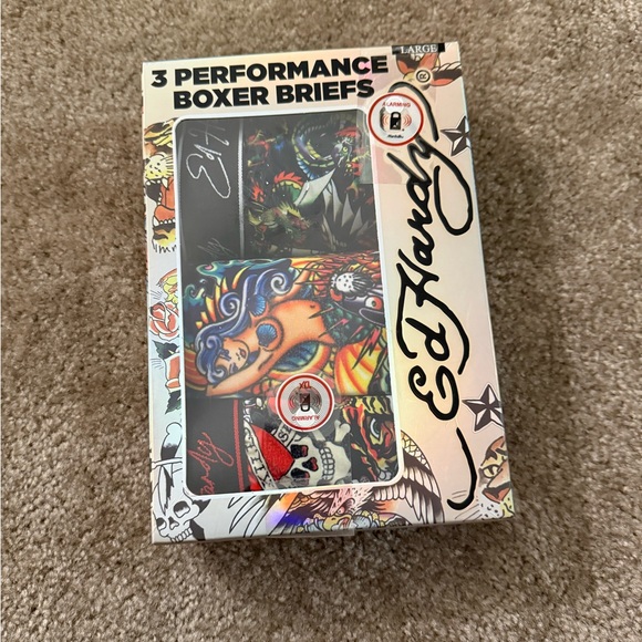 Ed Hardy | Underwear & Socks | Ed Hardy Tattooinspired Boxer Briefs 3 ...